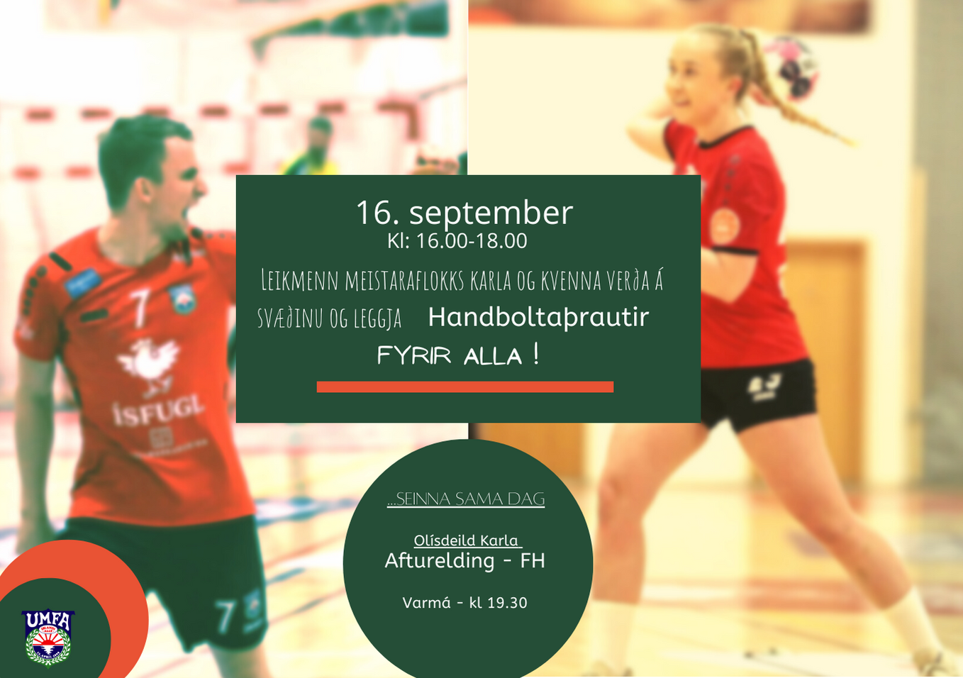 Handboltaþrautir fyrir alla! - Ungmennafélagið Afturelding